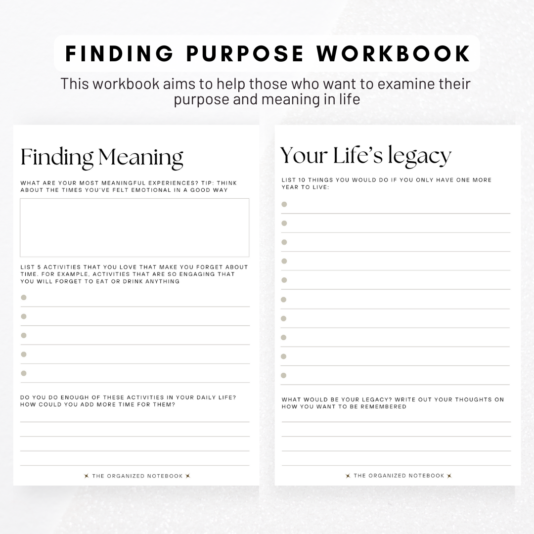 Mental Health Guided Workbooks - Digital Printable PDF | A4 & Letter s ...