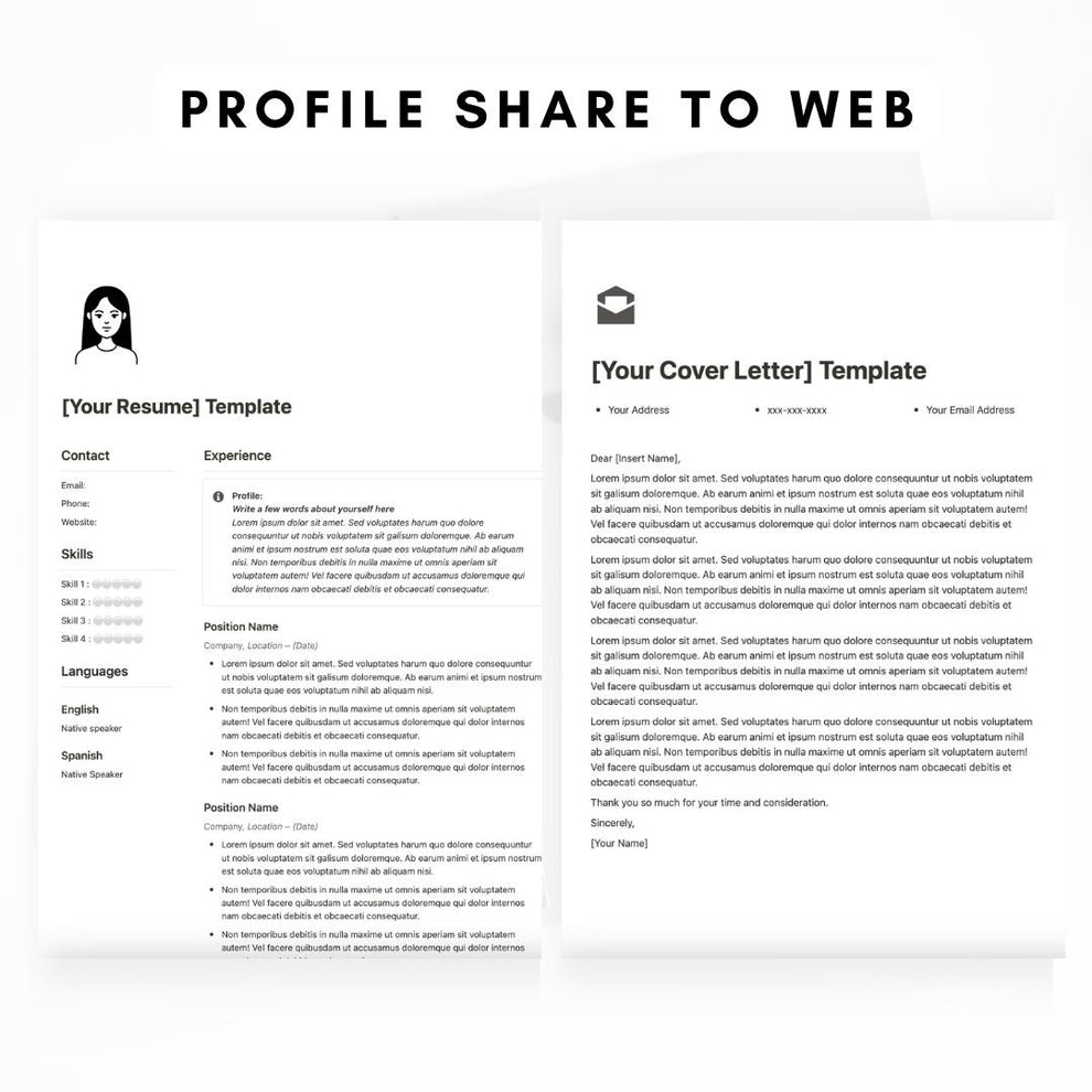 Job Hunt Tracker Notion Template – The Organized Notebook