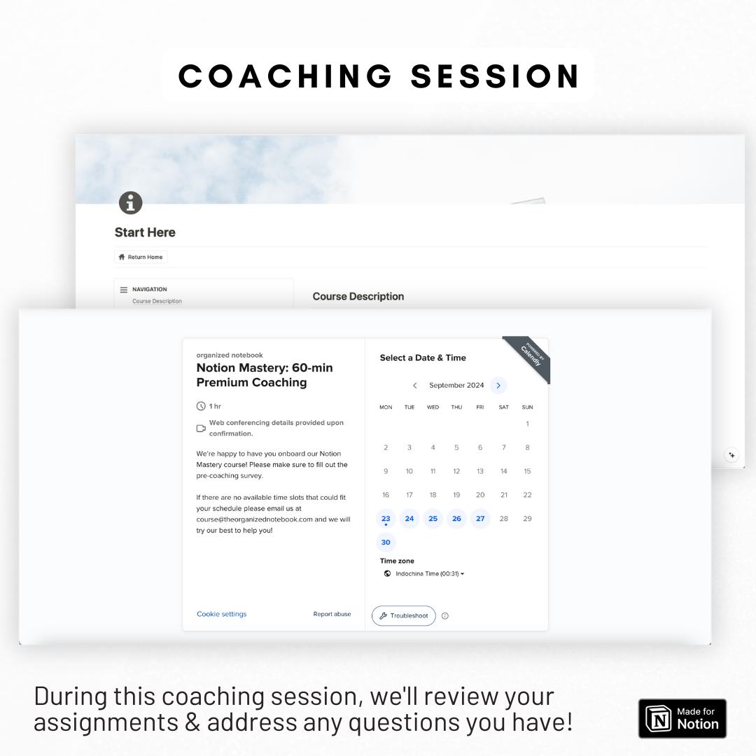 Notion Mastery Course: Learn by Building – The Organized Notebook