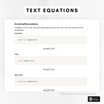 Notion Text & Font Cheat Sheet: KaTex & Equation Guide – The Organized ...