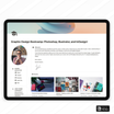 Digital Course Platform Notion Template – The Organized Notebook